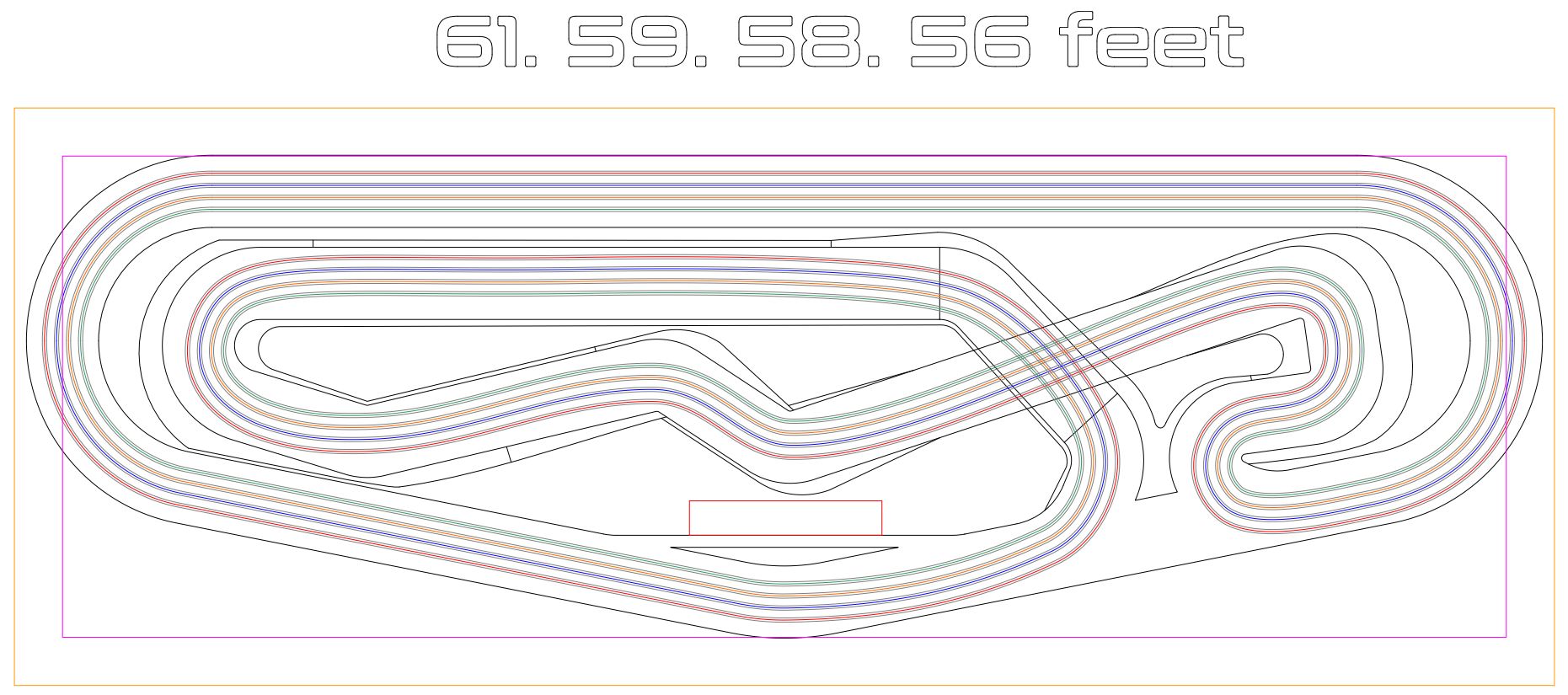 Slot Car Track - 5'x16' Roval With Crossover – ScaleSpeedLab
